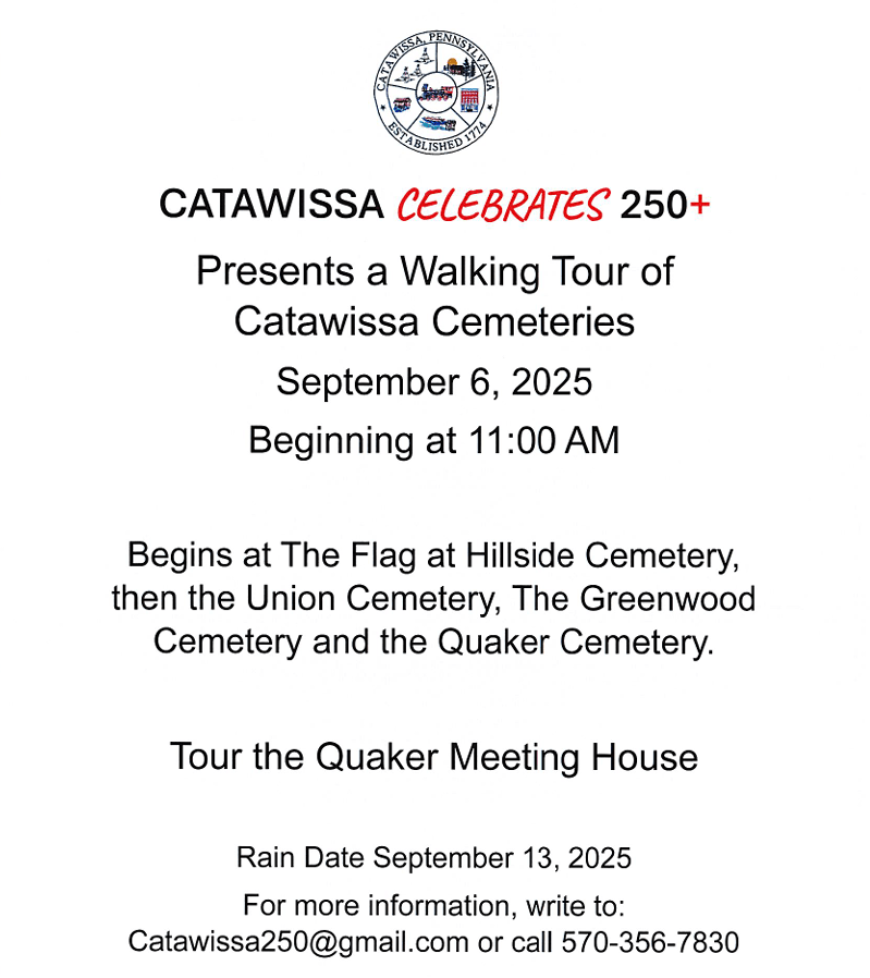 News & Events | Catawissa Borough, Pennsylvania | Established 1774